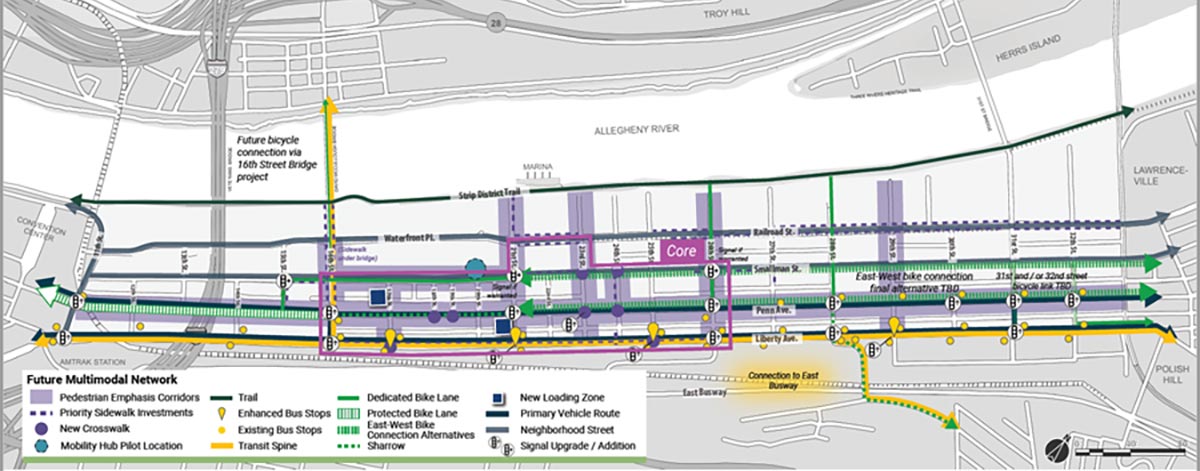 Strip District Mobility Plan - Pittsburgh, PA